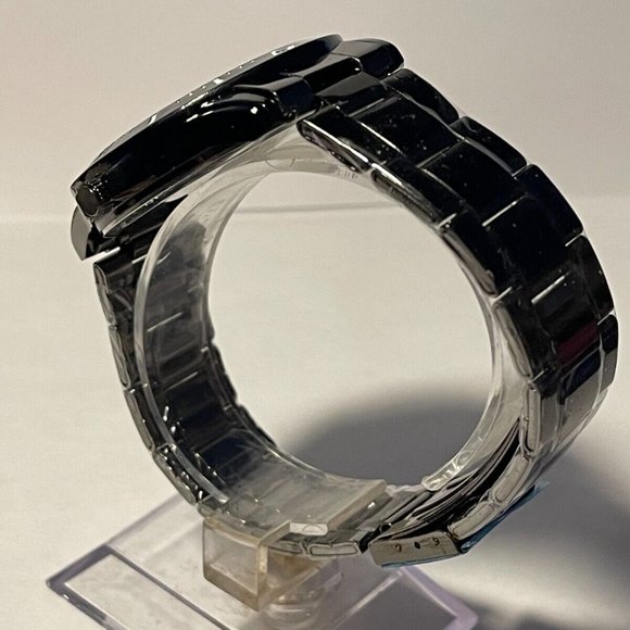 NFL | Accessories | Dallas Cowboys Nfl Black Stainlesssteel Mens Watch ...